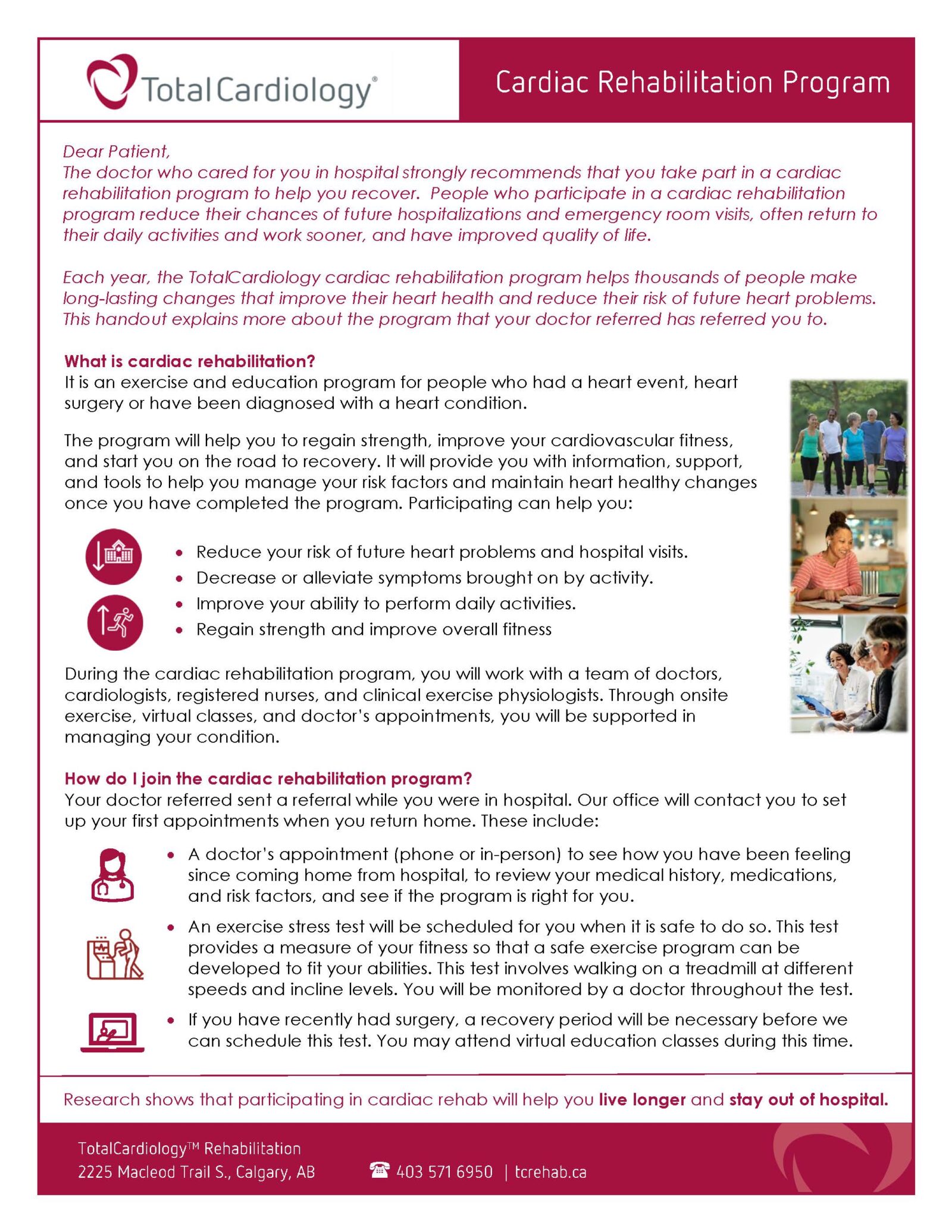 Welcome to TotalCardiology Rehabilitation - TotalCardiology Rehab